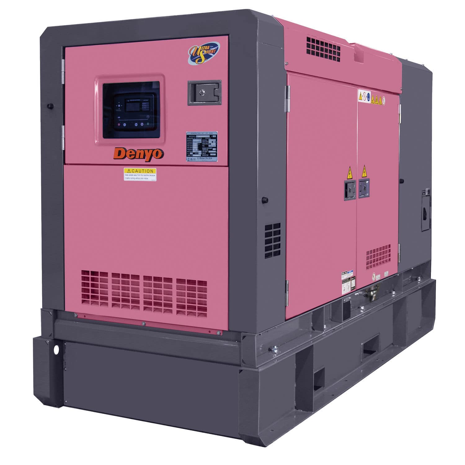 Diesel generator set - DCA-60USEI5 - Denyo - three-phase / stationary ...