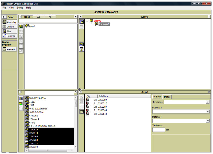 Creation software - JOC - JETCAM International - 2D nesting
