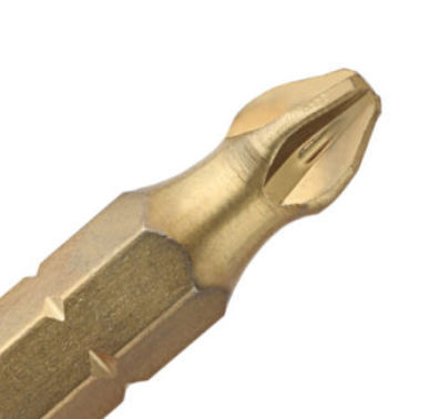 Phillips screwdriver bit - Isotin® - USH - tin / titanium / coating