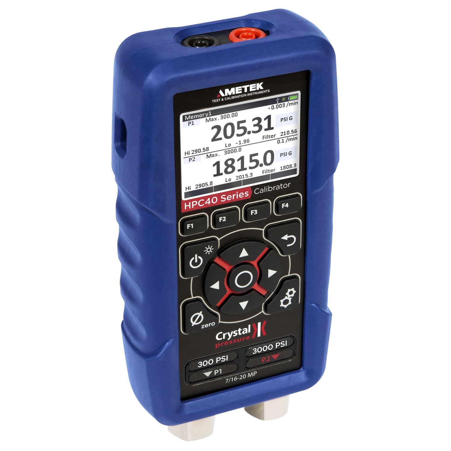 Temperature calibrator - HPC40 - Ametek Calibration - pressure ...