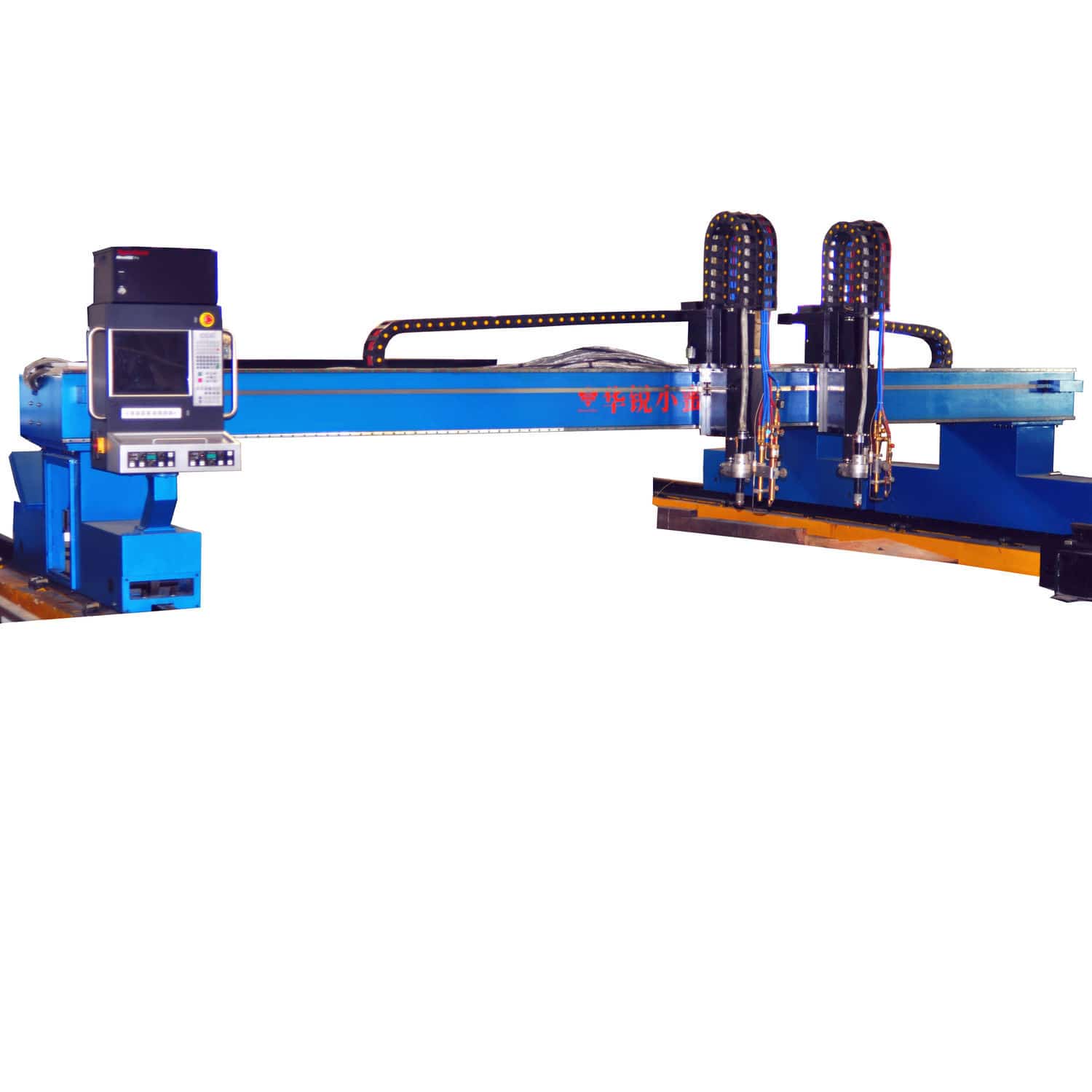 Flame cutting machine - HBEDGE-6X18X2A+2C - Dalian Honeybee CNC ...