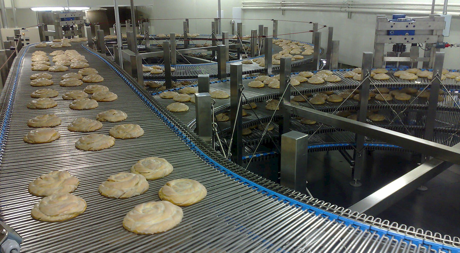 Belt conveyor - Tecno Pool - curved / spiral / transport