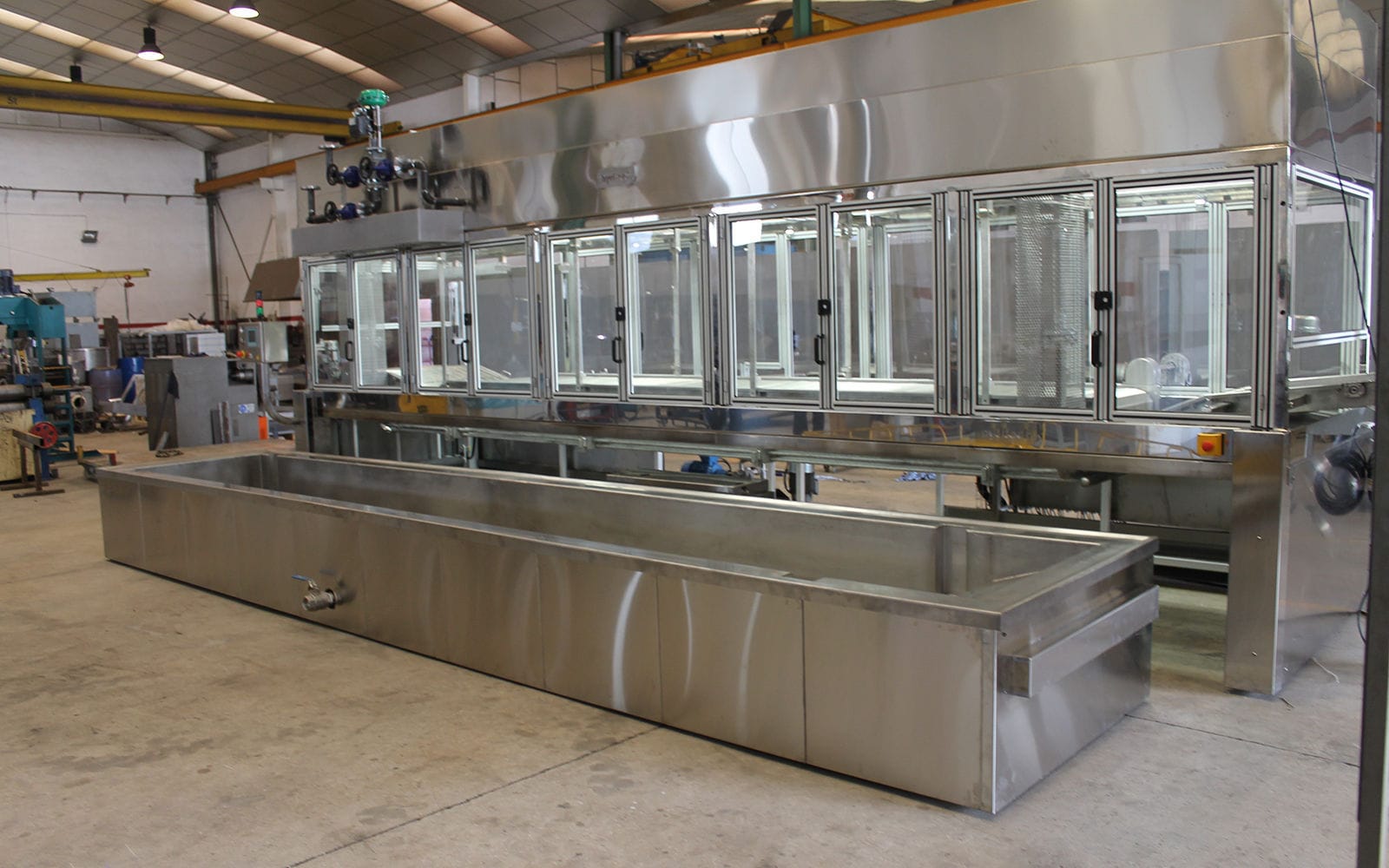 Continuous industrial fryer - Tecno Pool - meat / for snacks / for fish