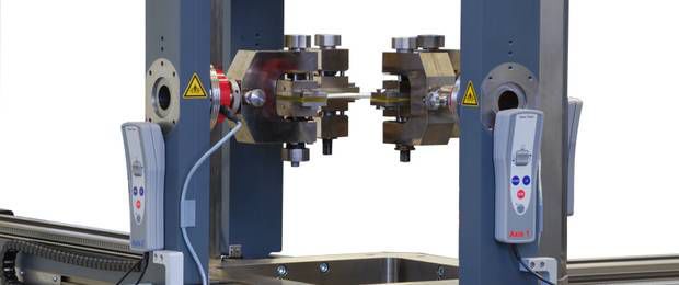 Multi-parameter testing machine / horizontal / biaxial / servo ...