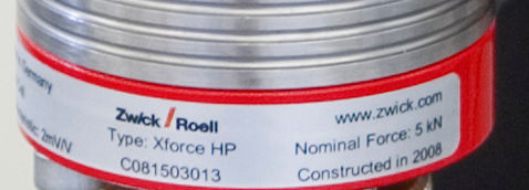 Compression load cell - Xforce - ZwickRoell GmbH & Co. KG - canister ...
