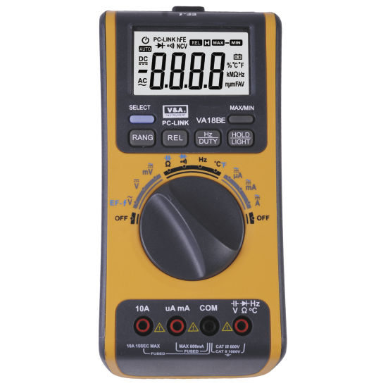 Digital multimeter - VA18/VA18BE - Shanghai Yi Hua V&A Instrument Co ...