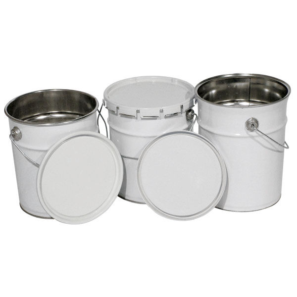 Metal pail - 160 - HIRSCHFELD EMBALLAGES - round / with lid