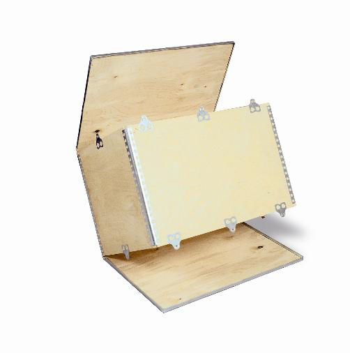 Plywood crate - ExPak A - Nefab - storage / foldable