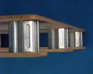 Plywood pallet - Nefab - ISO / industrial