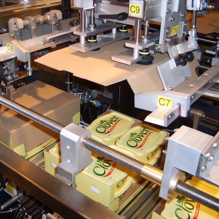 Automatic lid applicator - Jefferson Smurfit Group - for the food industry