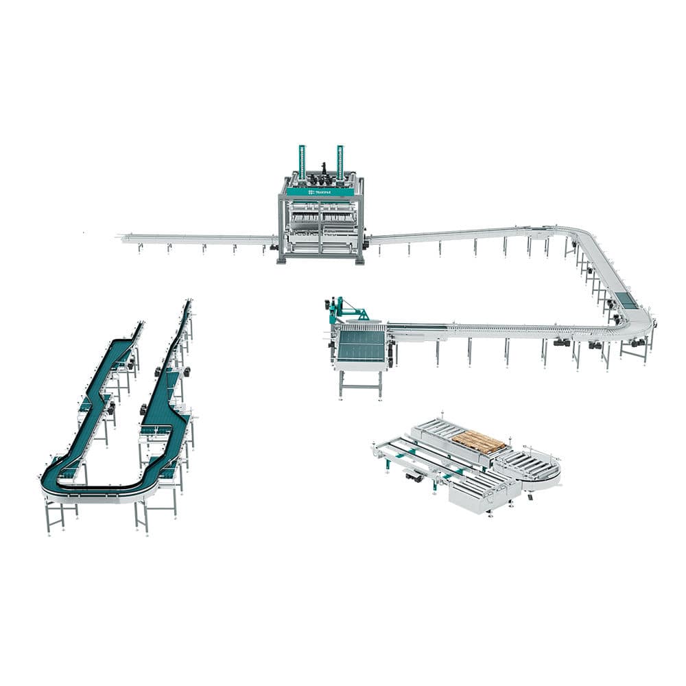 Belt conveyor - Transpak - transport / modular / electric drive