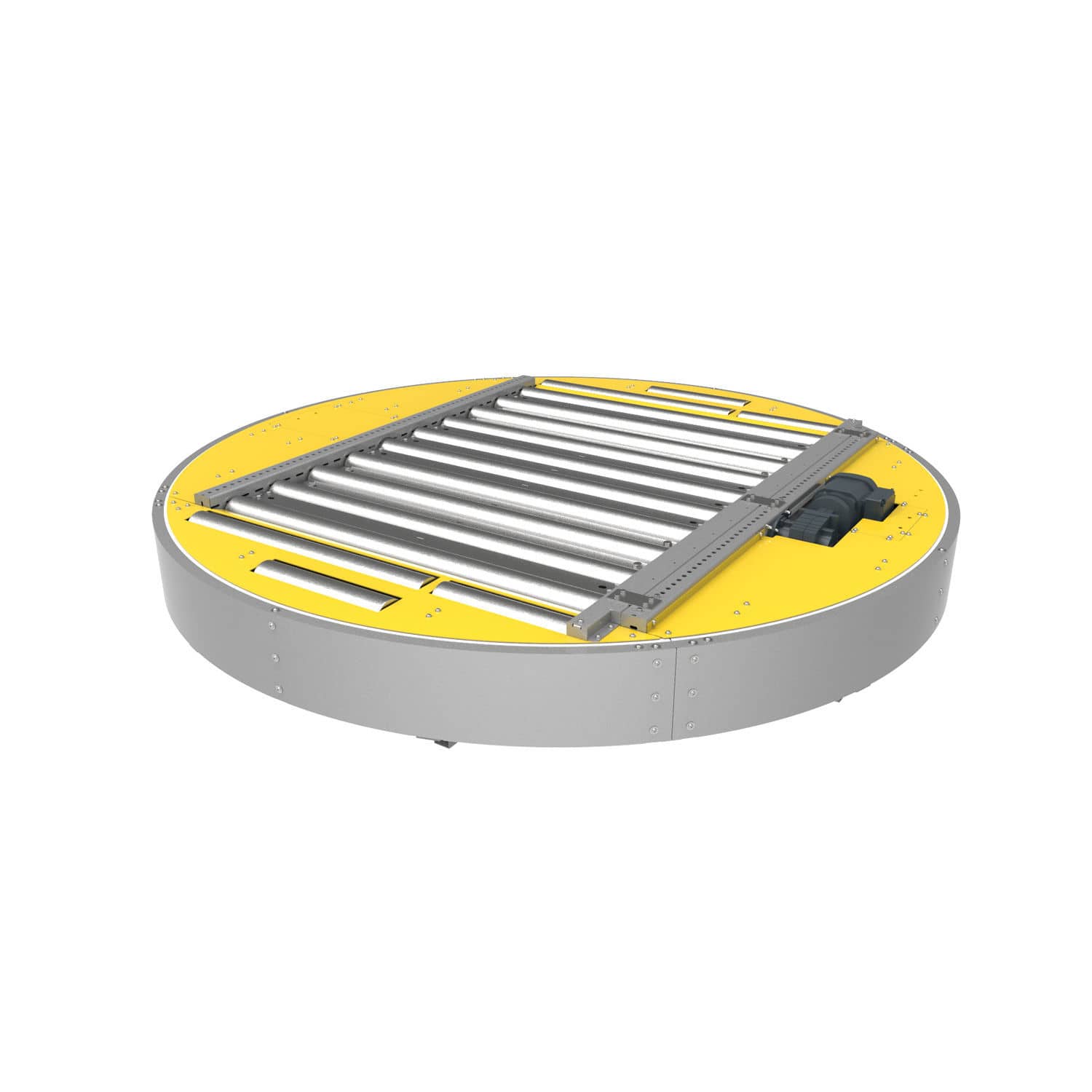 Motor-driven turntable - ANTIPODA, LDA - horizontal / with roller conveyor