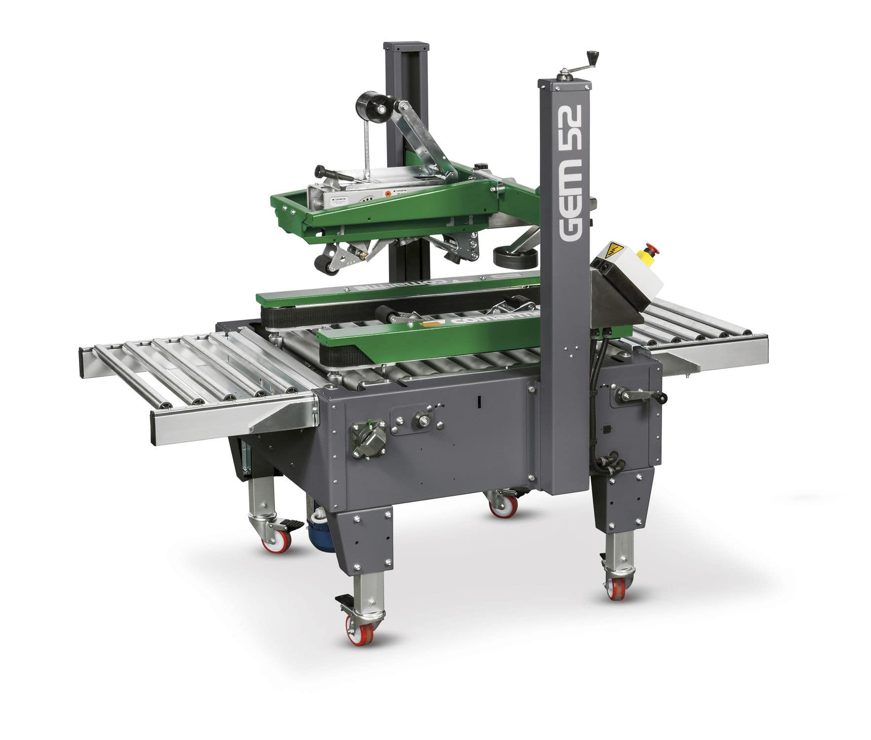 Four-flap case sealer - GEM 52 - COMARME - adhesive tape / automatic ...