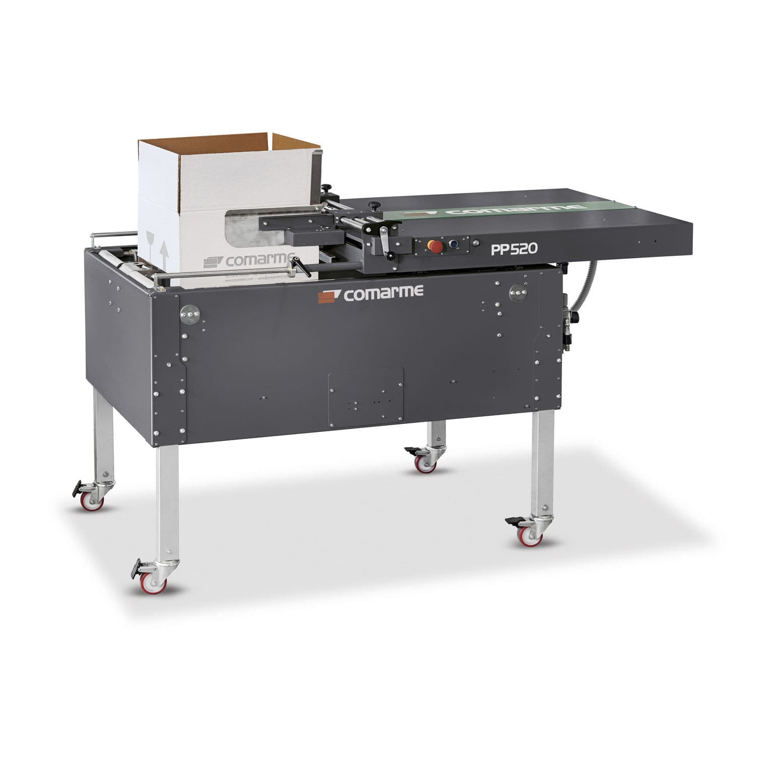 Semi-automatic cardboard box/case erector - PP520-PP670 - COMARME