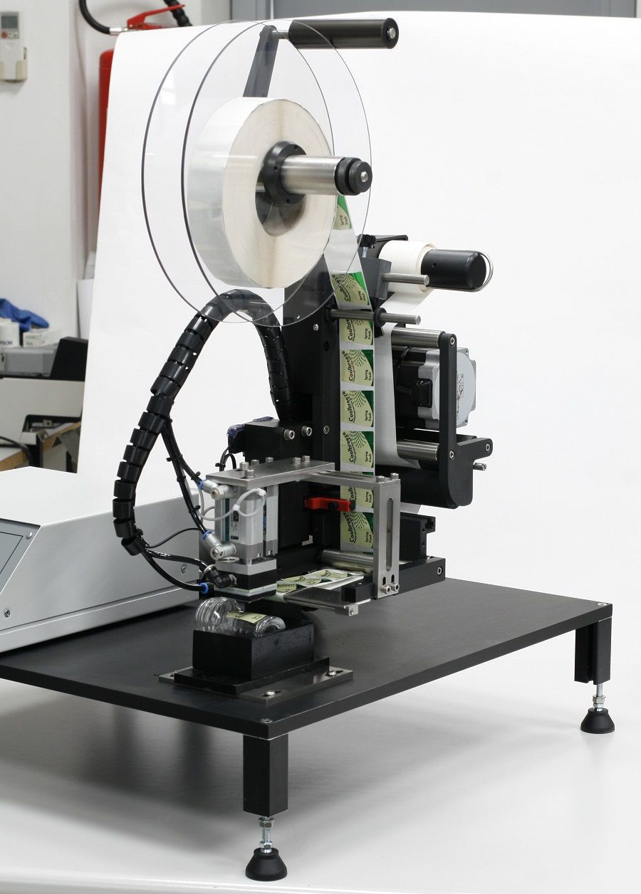Semi-automatic label applicator - VENUS - E-Packaging Srl - top / side ...