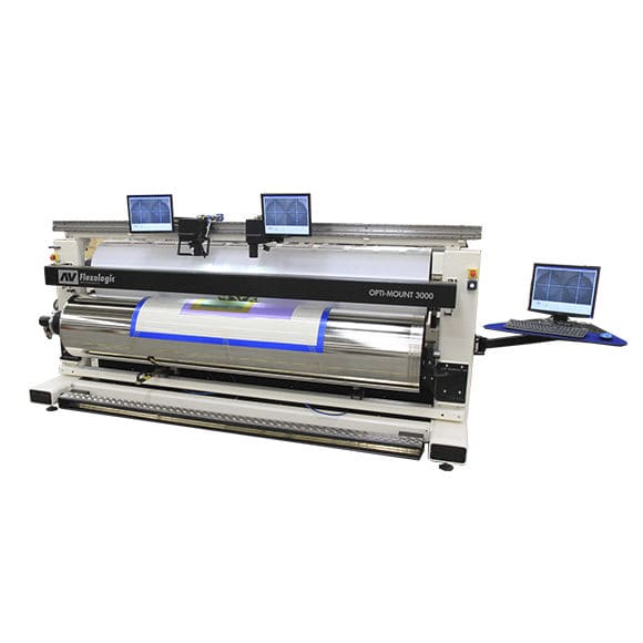Automatic mounting machine - Optimount 3000 - AV FLEXOLOGIC - flexo ...