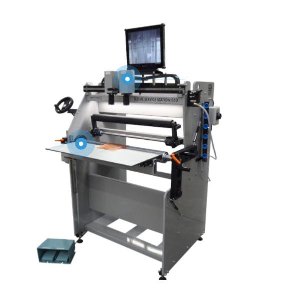 Flexo plate mounting machine - VSOP - AV FLEXOLOGIC