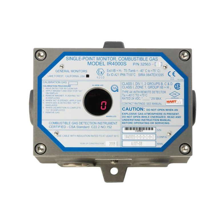 Gas detector - IR4000S, IR4000M - MSA - infrared / wireless