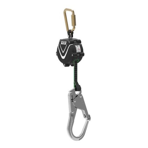 Self-retracting lifeline - V-SHOCK™ Mini - MSA - horizontal / fall ...