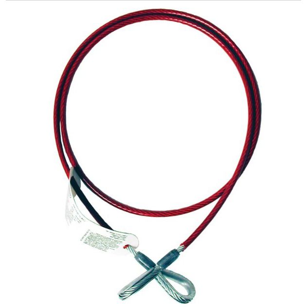 Wire rope sling - MSA - galvanized / lashing