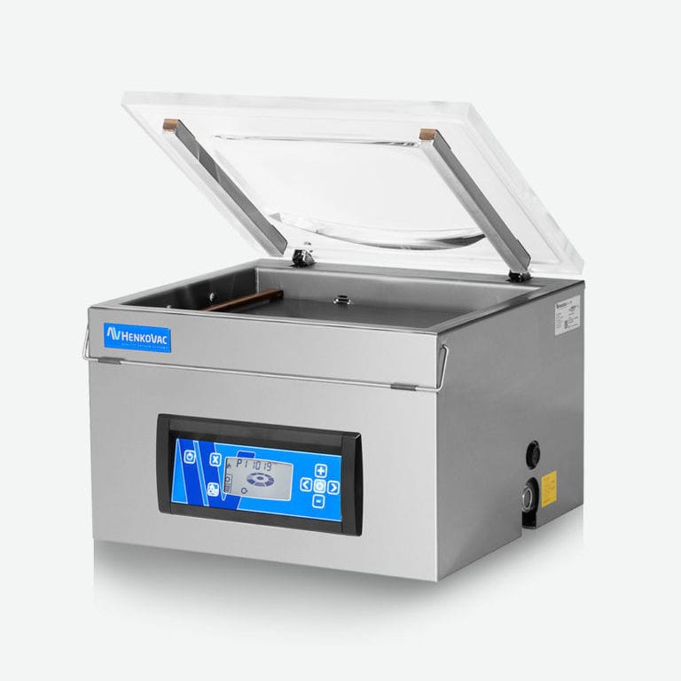 Manual feed packaging machine - T6 - Henkovac - vacuum / tabletop / for ...