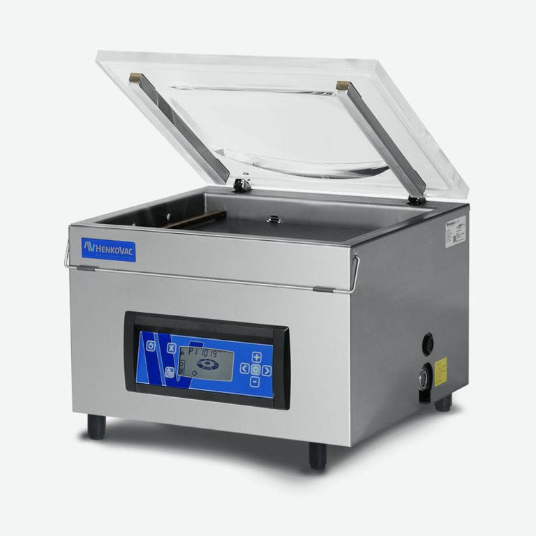 Manual feed packaging machine - US6 - Henkovac - vacuum / tabletop ...