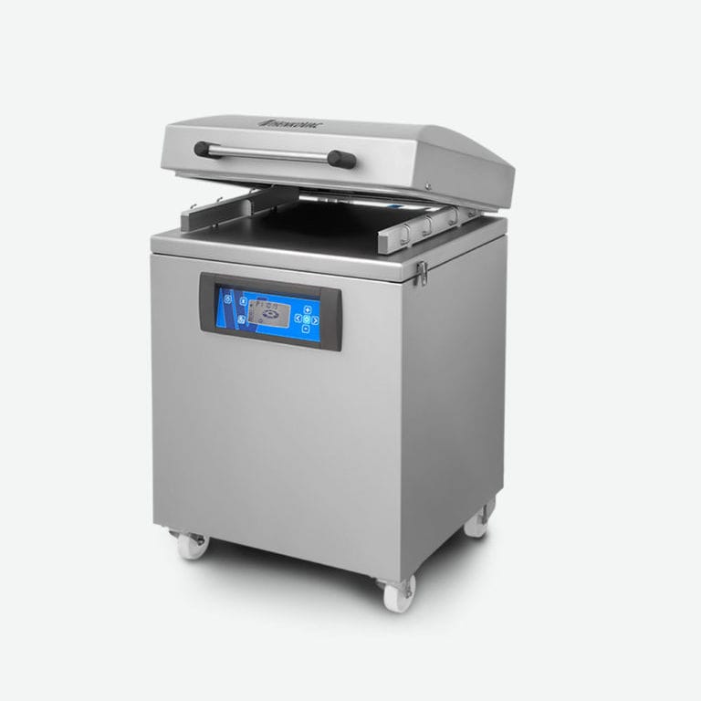 Manual feed packaging machine - M4 - Henkovac - vacuum / for food / for ...