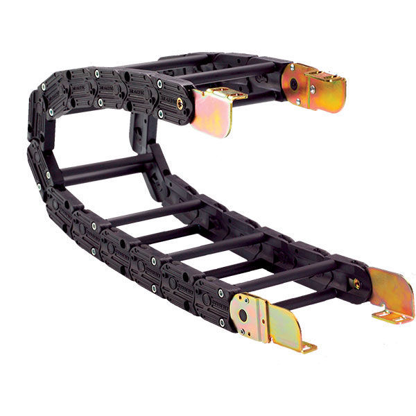 Open drag chain - Nylatrac® NSB - Dynatect Manufacturing, Inc. - plastic / with separators