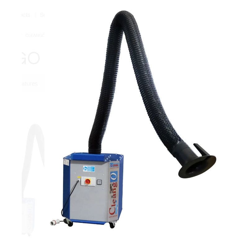 Mobile fume extractor - CLEANGO ST - CORAL - welding / cartridge / compact
