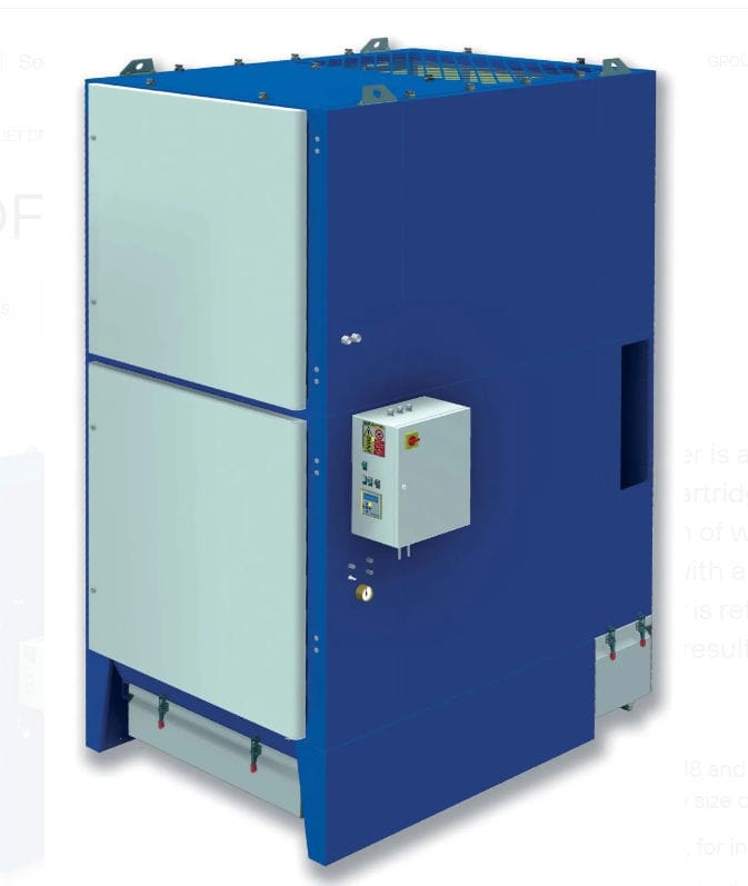 Floor-standing fume extractor - Iperjet DF MAX series - CORAL - welding ...