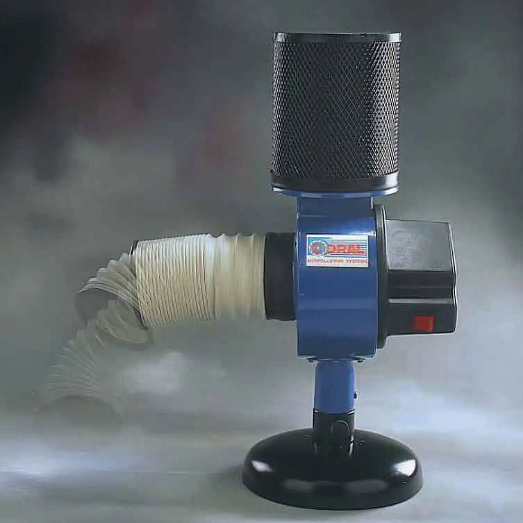 Hand-held fume extractor - OLISMOKE series - CORAL - welding ...