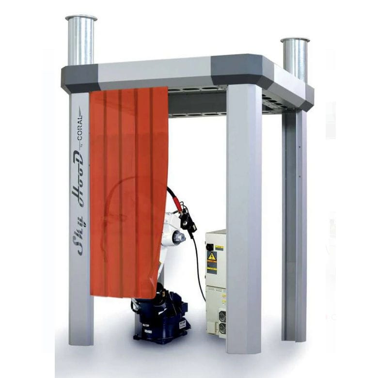 Paints and coating extractor hood - SKYHOOD series - CORAL - modular ...