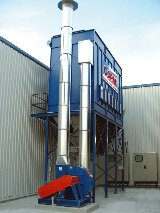 Dust filter - Aircom CVS series - CORAL - bag / vacuum / discharge