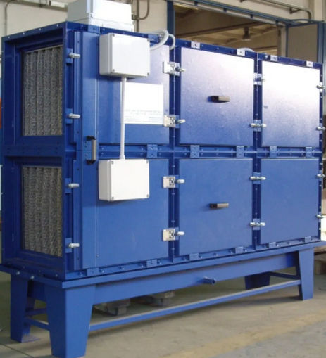 Electrostatic filtration unit - Ef OIL series - CORAL - air / modular