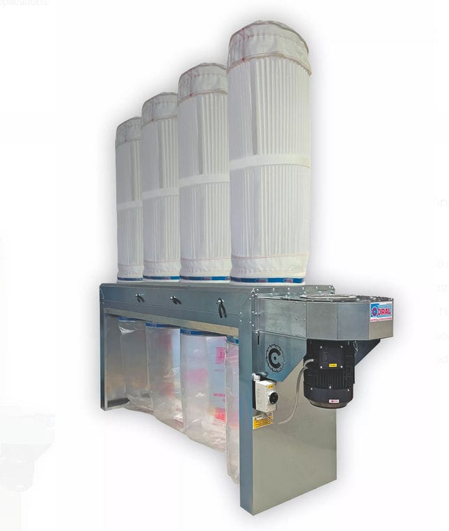 Air filter - Icon ST series - CORAL - dust / bag / pressure