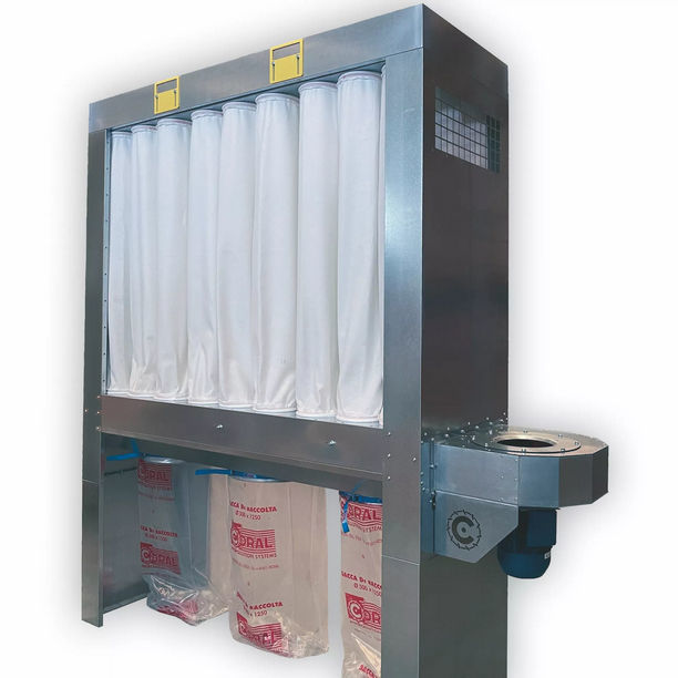 Air filter - Icon Pro series - CORAL - dust / sleeve / bag