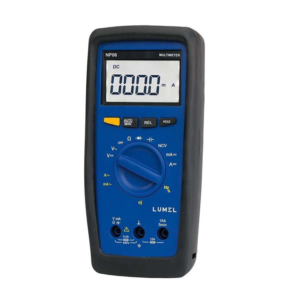 Digital multimeter - NP06 - LUMEL - portable / 1000 V / 10 A