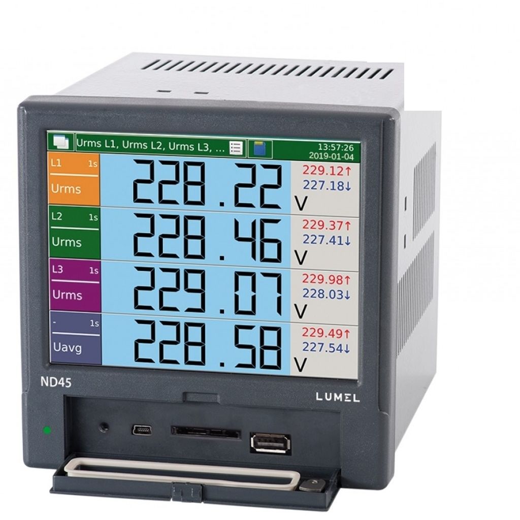 Analog recorder - ND45 - LUMEL - current / energy / network