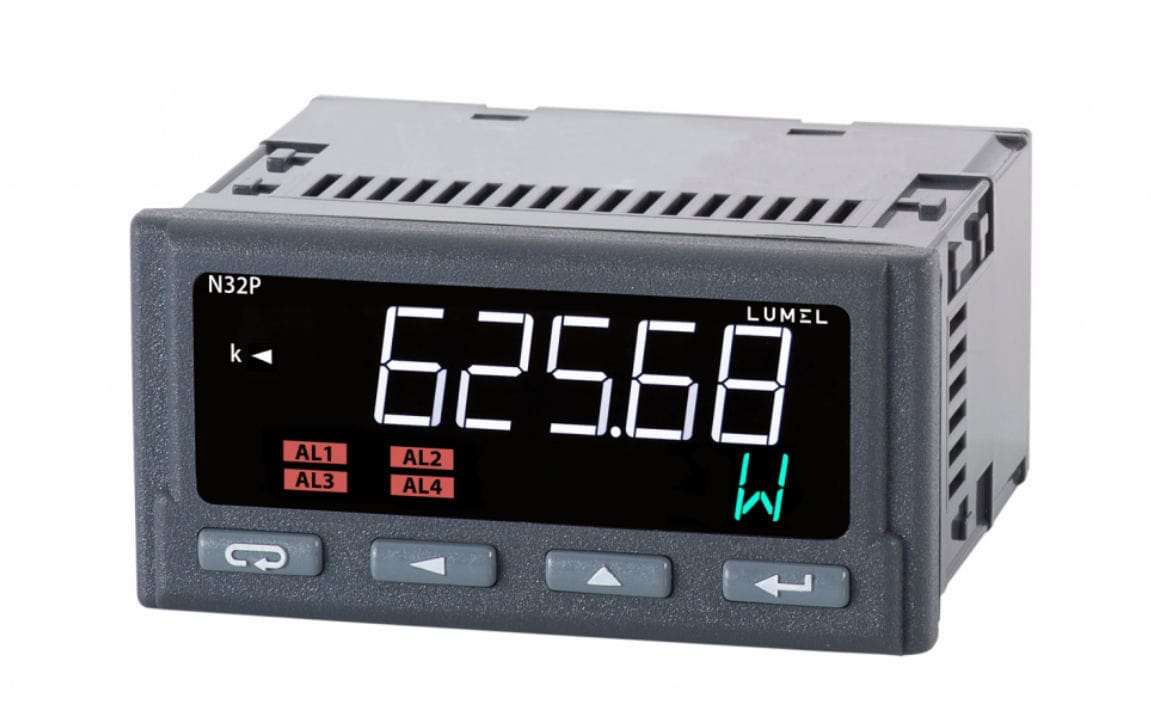 Apparent power power meter - N32P - LUMEL - active power / digital ...