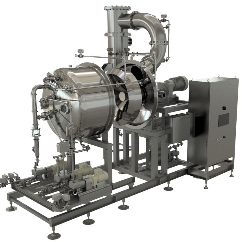 Vacuum evaporator - EVAPOR - Okawara Mfg. Co., Ltd - centrifugal / thin ...