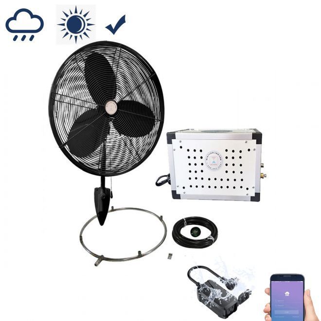 Medium-pressure misting kit for fans - MC903 - Mistcooling Inc - brass ...