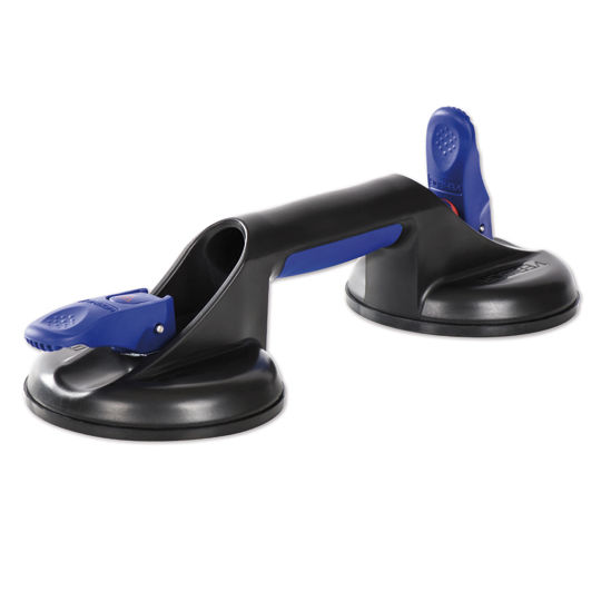 Flat suction cup - BO 602.10BL - Bohle AG - circular / vacuum / plastic