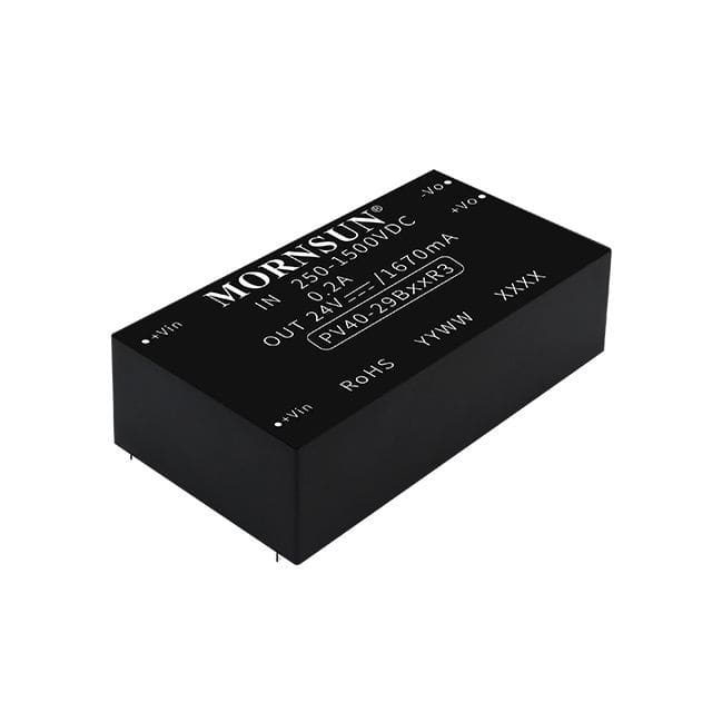 DC/DC converter module with ultra wide input range - PV40-29BxxR3 series - MORNSUN Guangzhou ...
