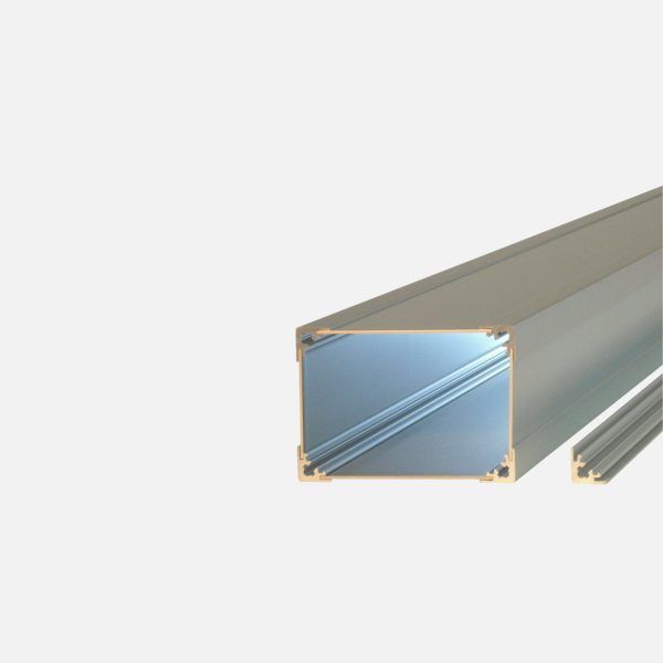 Mounting profile - Gie-Tec GmbH - anodized aluminum / extruded