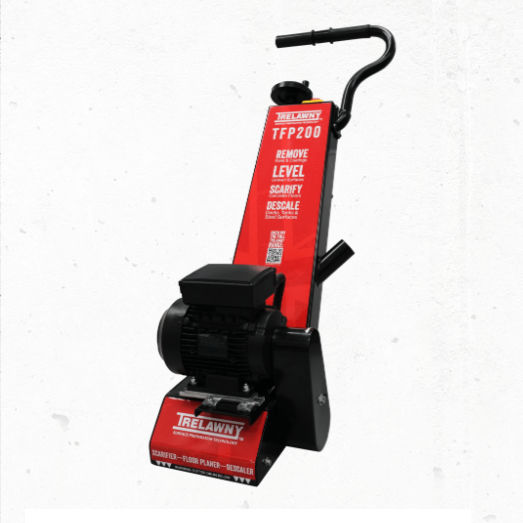 Electric scarifier - TFP200 series - TRELAWNY SPT LTD - pneumatic