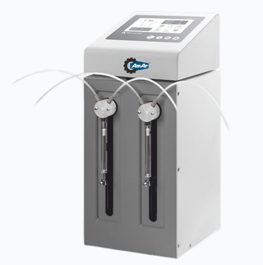 Syringe pump - Amar Equipment Pvt. Ltd. - normal priming / stationary ...