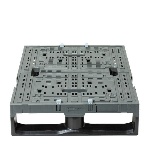 Plastic half-size pallet - 1/2 - Tosca - transport / storage / nestable