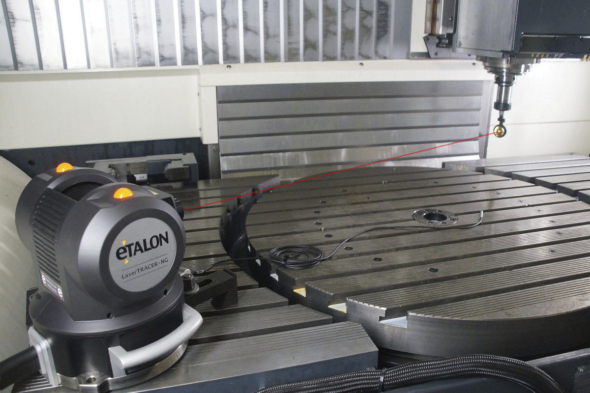 Laser calibration system - Etalon AG - for CNC, CMM and measuring ...