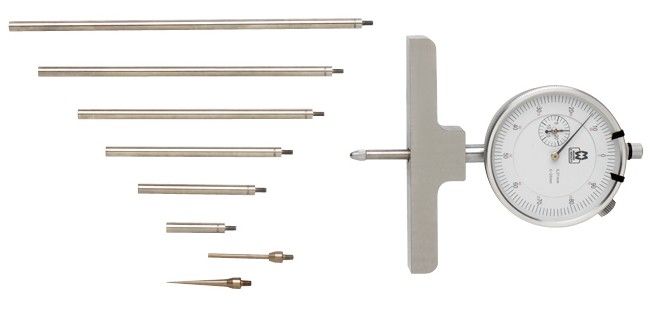 Depth micrometer - 172 Series - Moore & Wright - dial