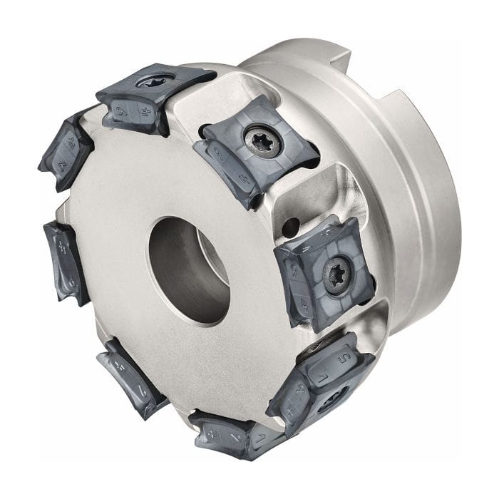 Shell-end milling cutter - MultiEdge T90 PRO8 - LMT Tools - tangential ...